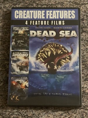 4 Creature Feature Films: Dead Sea / Robo Croc / SuperTanker / Dracano ...