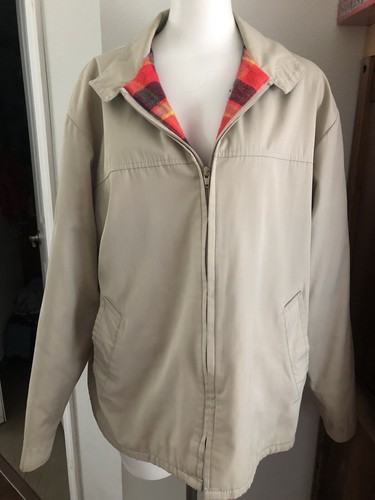 Vintage men's jacket, windbreaker, lined, by Weather Watcher, large ...