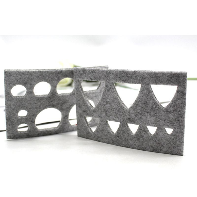 8pcs Wool Felt Mold Needle Felting DIY Craft Stencil Applique ...