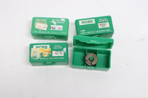 Lot of 4 RCBS Single Stage Shell Holder - 2 Sizes #29 & #429 | eBay