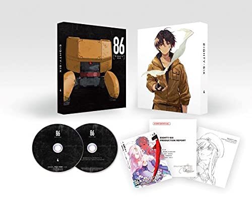 86 Eighty Six 4 Blu-ray w/ Soundtrack CD OST Limited Edition ANZX-15867 ...