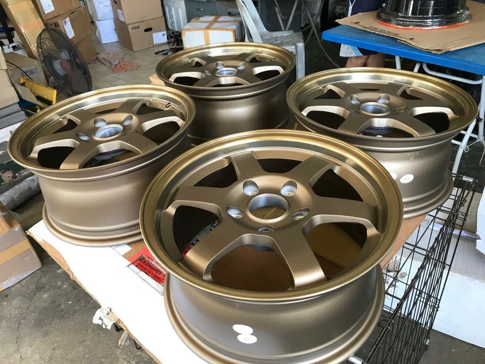 For Honda ctr itr ek9 dc2 b18c JDM 15" 114.3x5 Racing Style wheels rims ...