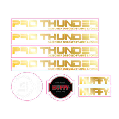 1981 Huffy Pro Thunder 16 BMX decal set | eBay