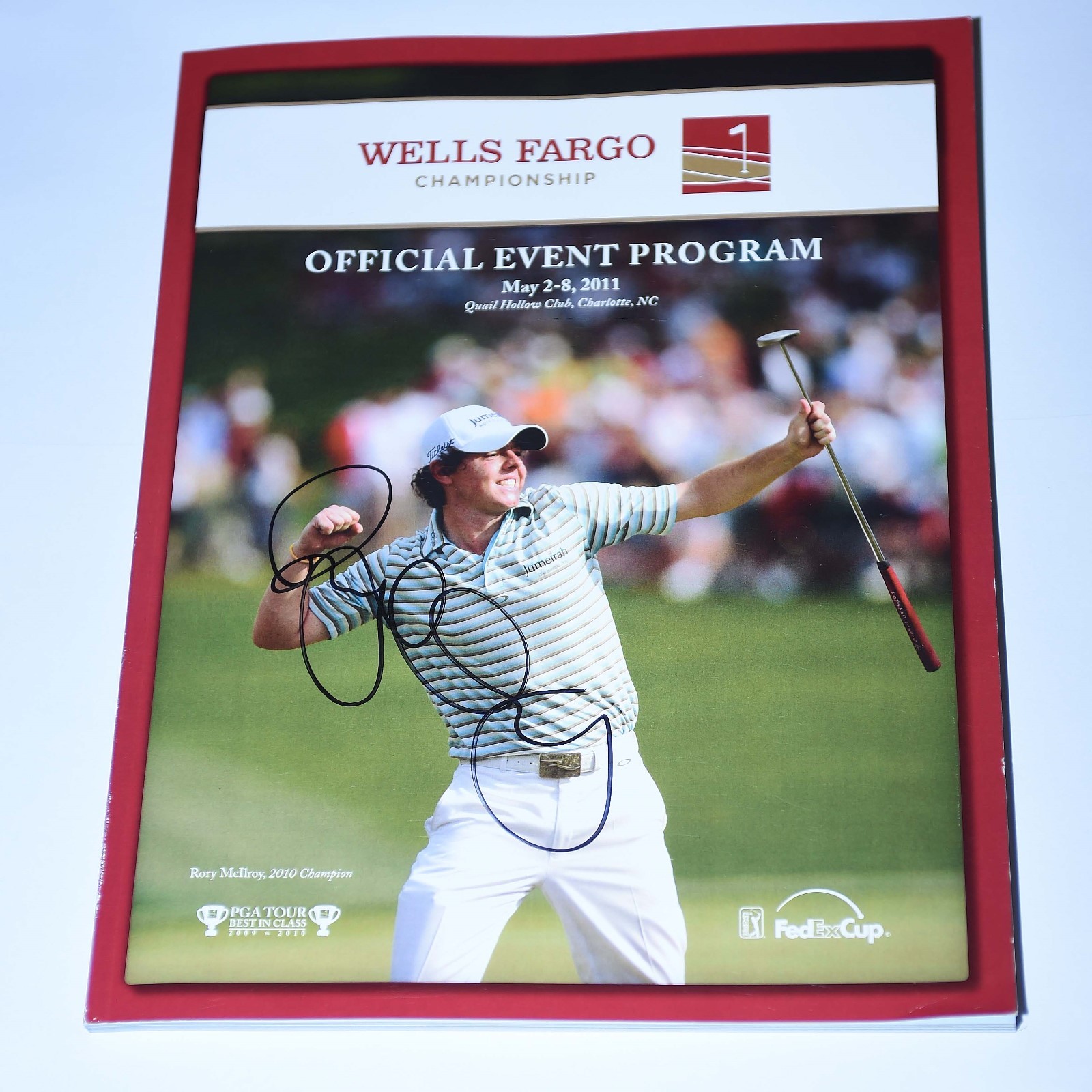 Rory Mcilroy Golf Memorabilia & Signed Golf Collectibles