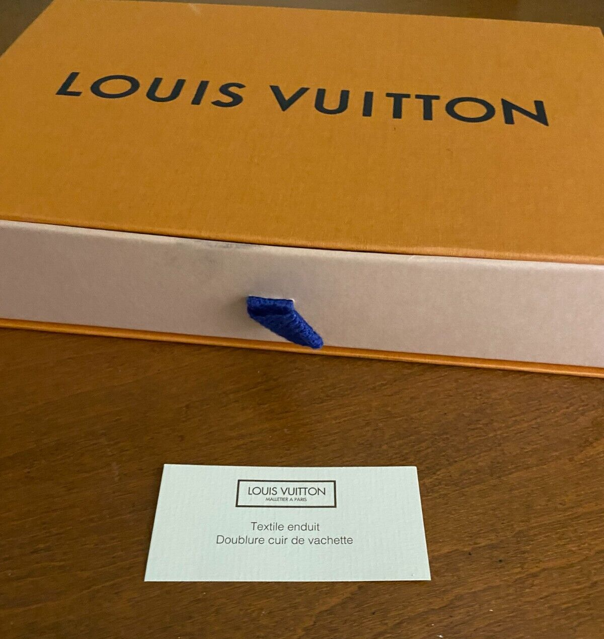 Box Louis Vuitton LV Authentic Gift Small Empty Slide 8 Inches 8x5.5x1 ...