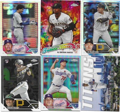 2023 Topps Chrome Update Baseball - Refractors, Rookies & Inserts - You ...