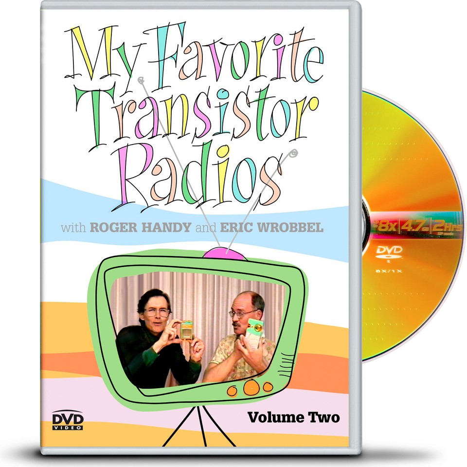 Transistor Radios DVD video VOLUME 2 with collectors Roger Handy & Eric ...