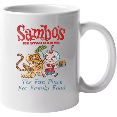 Sambos Restaurants Tiger Vintage Food Mug Funny Cup Coffee Mug | eBay