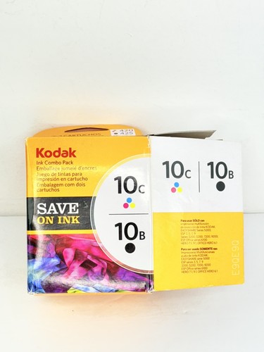Kodak 10B Black & 10C Color Ink Cartridge Combo (8367849) New Old Stock ...