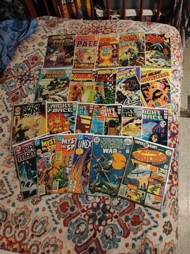 DC Comic Book Lot Horror Comic Lot 23. Weird War, Unexpected, & More Must 👀 🔥 | eBay