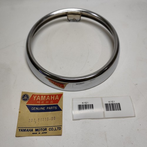 Yamaha DT125 RD200 RD125 CS2 AS3 Headlight Rim Trim Ring NOS P/N 237 ...