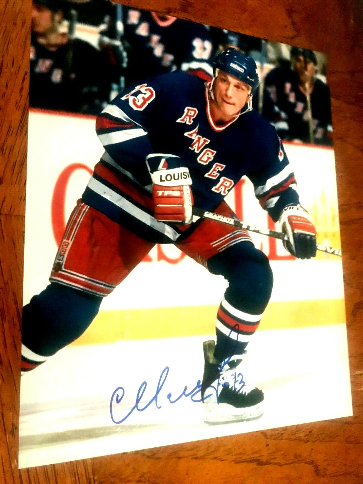 Sergei Nemchinov Autographed New York Rangers 8x10 Photo COA | eBay