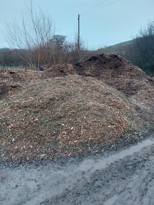 Woodchip mulch Transit tipper load, wood chip, weed suppression | eBay UK