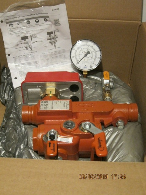 Victaulic V014747pf1 Firelock Zone Control Riser Module 1-1/2" 365 PSI ...