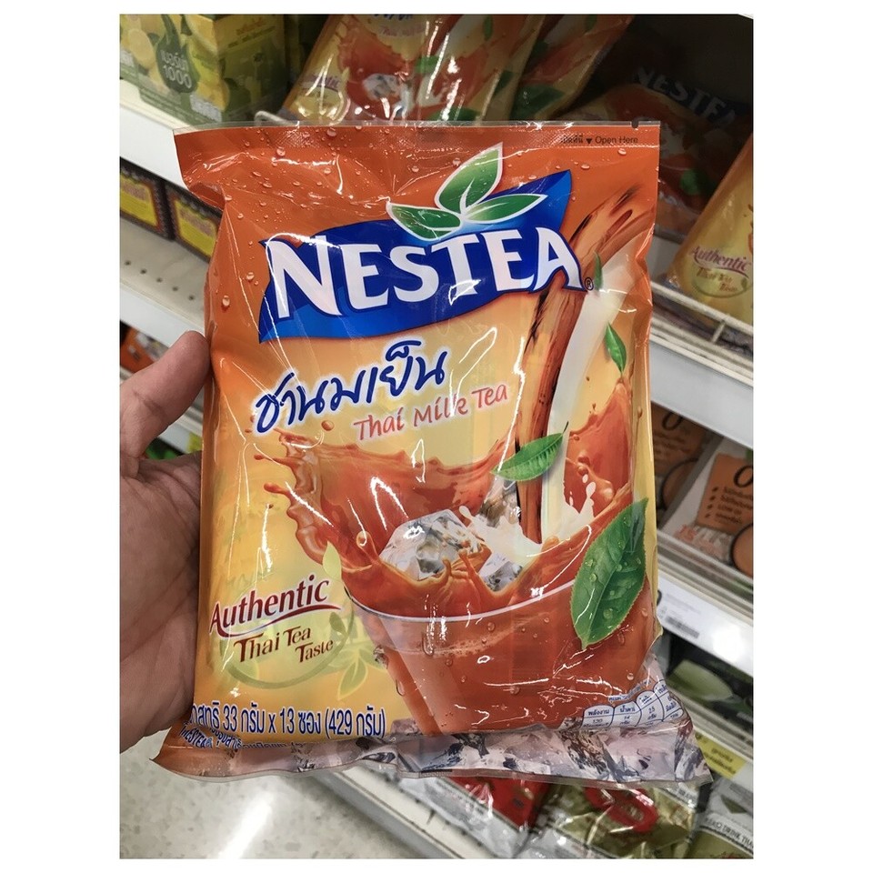 Authentic Thai Tea Nestea Thai Milk Instant Tea Mixed Powder Taste ...