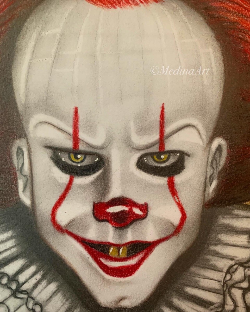 Happy Clown Drawings In Pencil