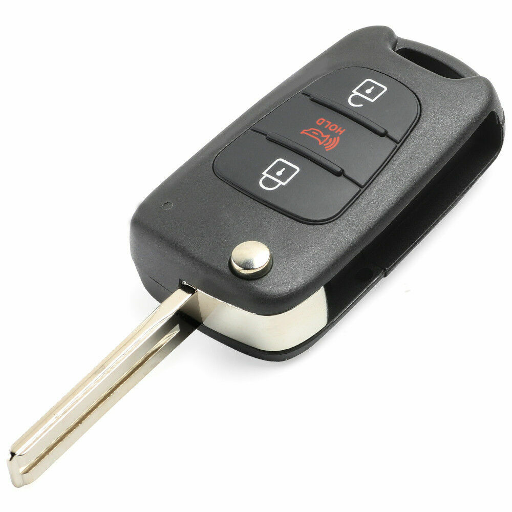 Replacement Flip Remote Key Shell Case Fob for Kia Rio 2012-14 ...