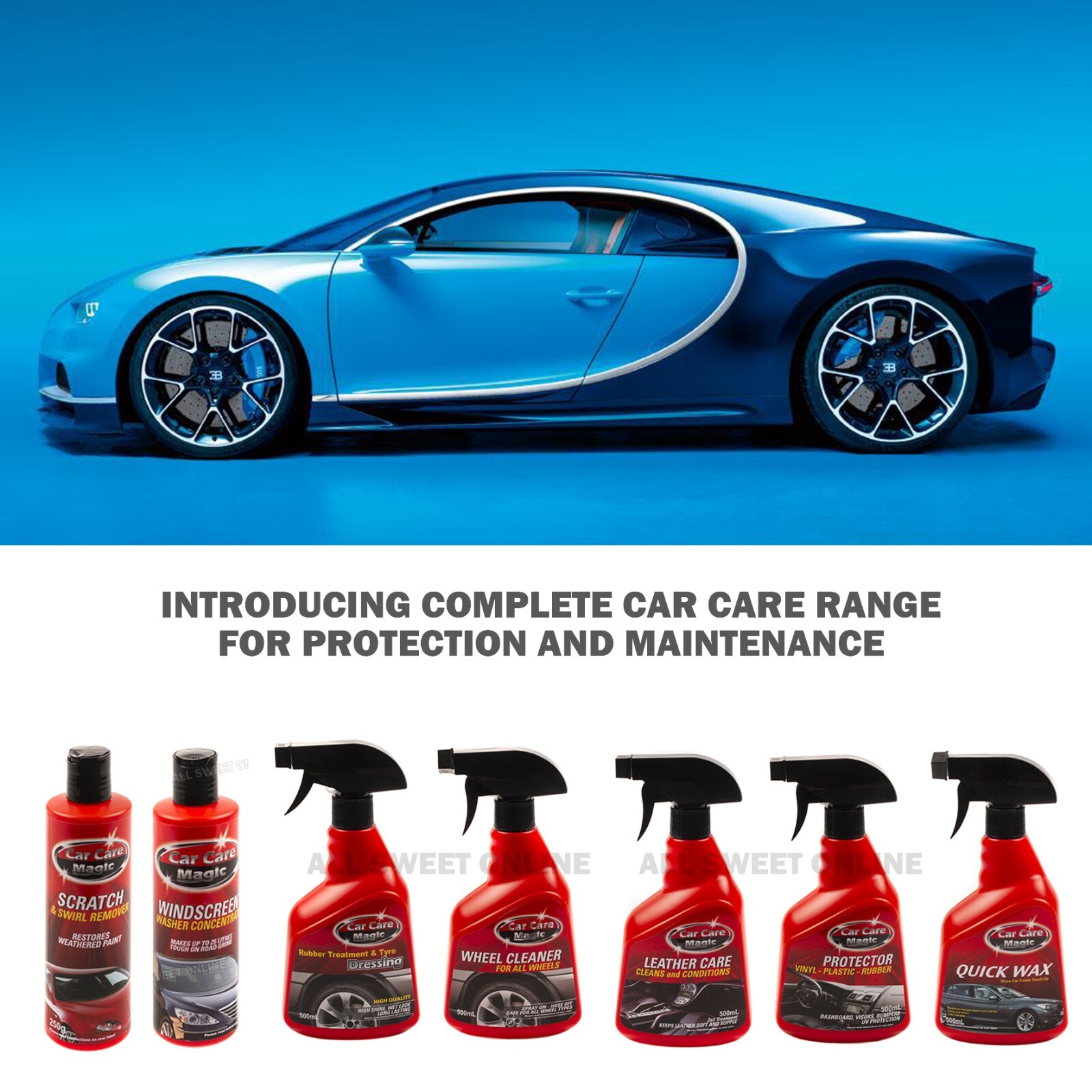 500ml Quick Coat Wax Liquid Car Polish Auto Spray Renewal Car Care Safe ...