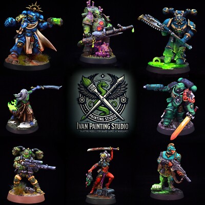 Commission Painting for all types of miniatures, PLEASE READ ...