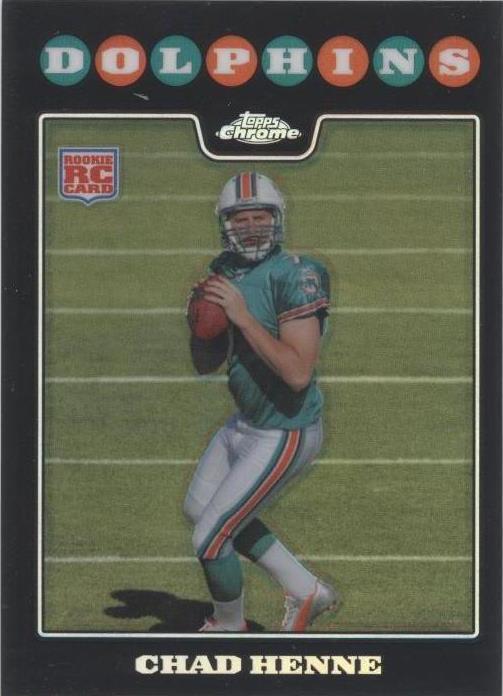 2008 Topps Chrome - Chad Henne #TC169 Refractor (RC) for sale online | eBay