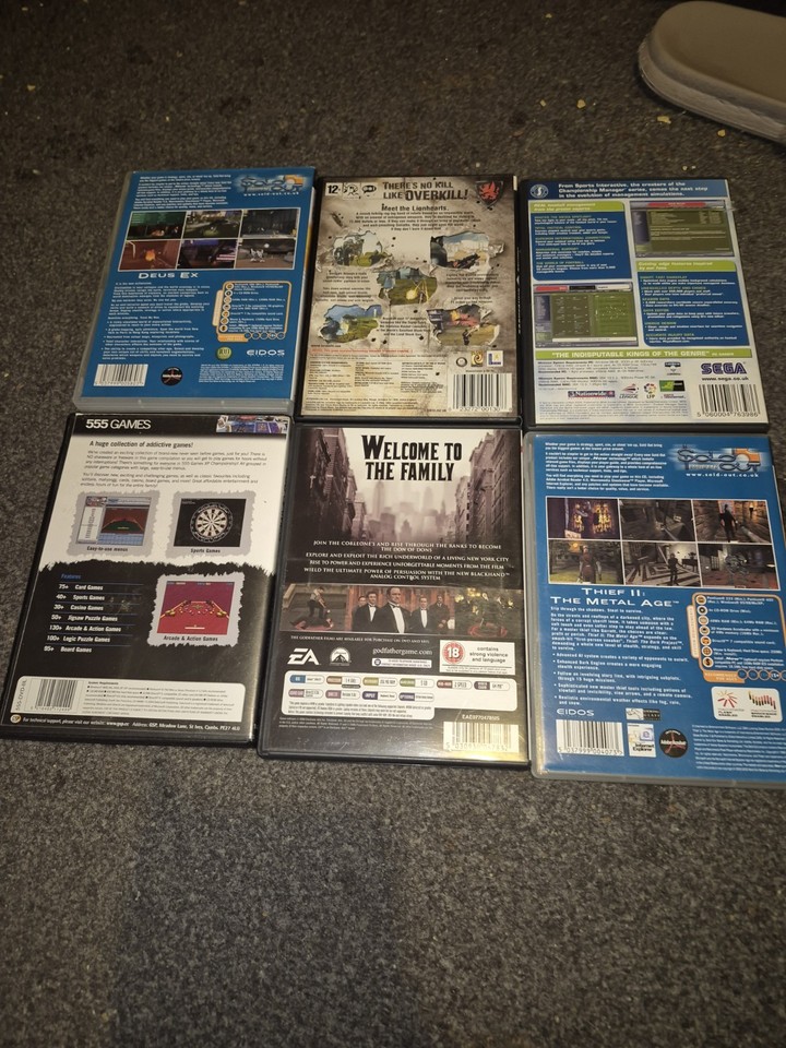 PC CD-ROM Game Bundle of 9 Used Various Titles See Photos untested ...