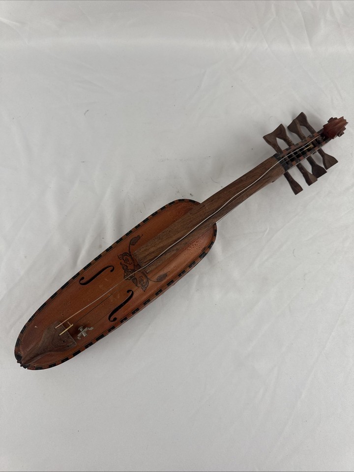 Hand Crafted Primitive String Instrument Art Decor | eBay
