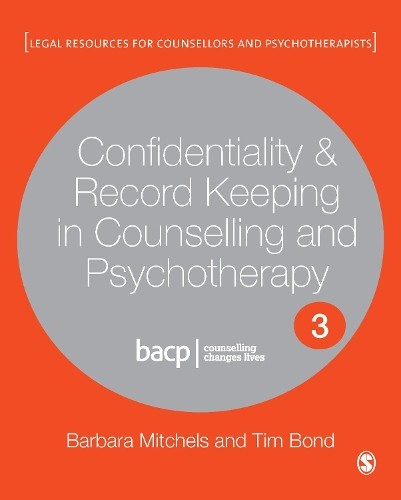 Tim Bond Barbar Confidentiality & Record Keeping in Coun (Paperback ...