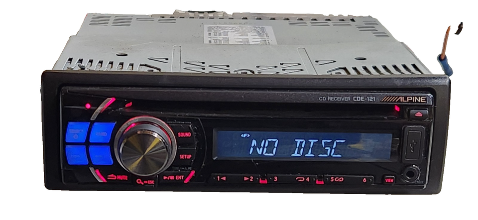 Alpine CD Receiver CDE-121 | eBay