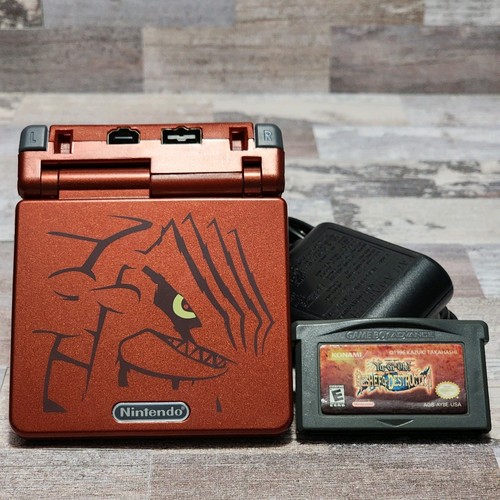 Pokemon Groudon Gameboy Advance SP AGS-001 Handheld With Charger and ...