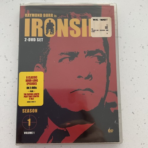 Ironside - Season 1 Vol. 1 (DVD, 2007, 2-Disc Set) 6.5 HOURS Brand New ...