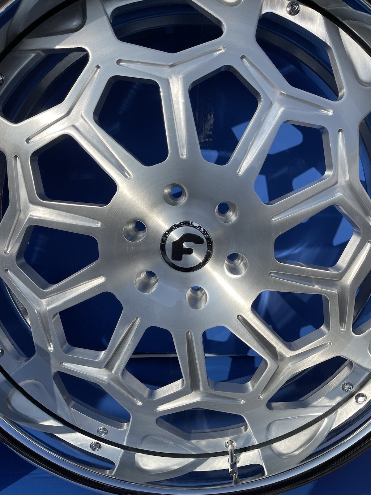 26" FORGIATO OCTAGANO TRUCK SUV CADDY CHEVY TAHOE WHEEL-TIRE PACKAGE ...