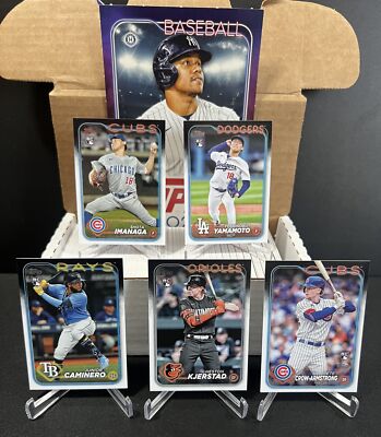 2024 Topps Series 2 BASEBALL COMPLETE SET 350 CARDS 351-700 | eBay