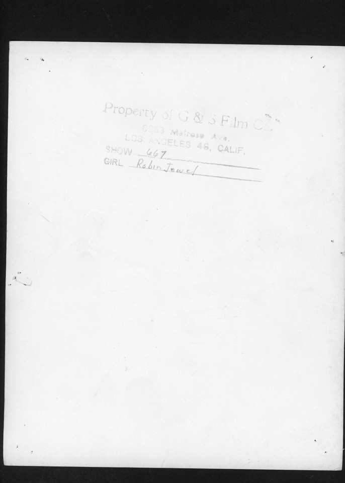 Original 1950s Robin Jewel Cheesecake Hollywood 8x10 Burlesque Pin Up ...