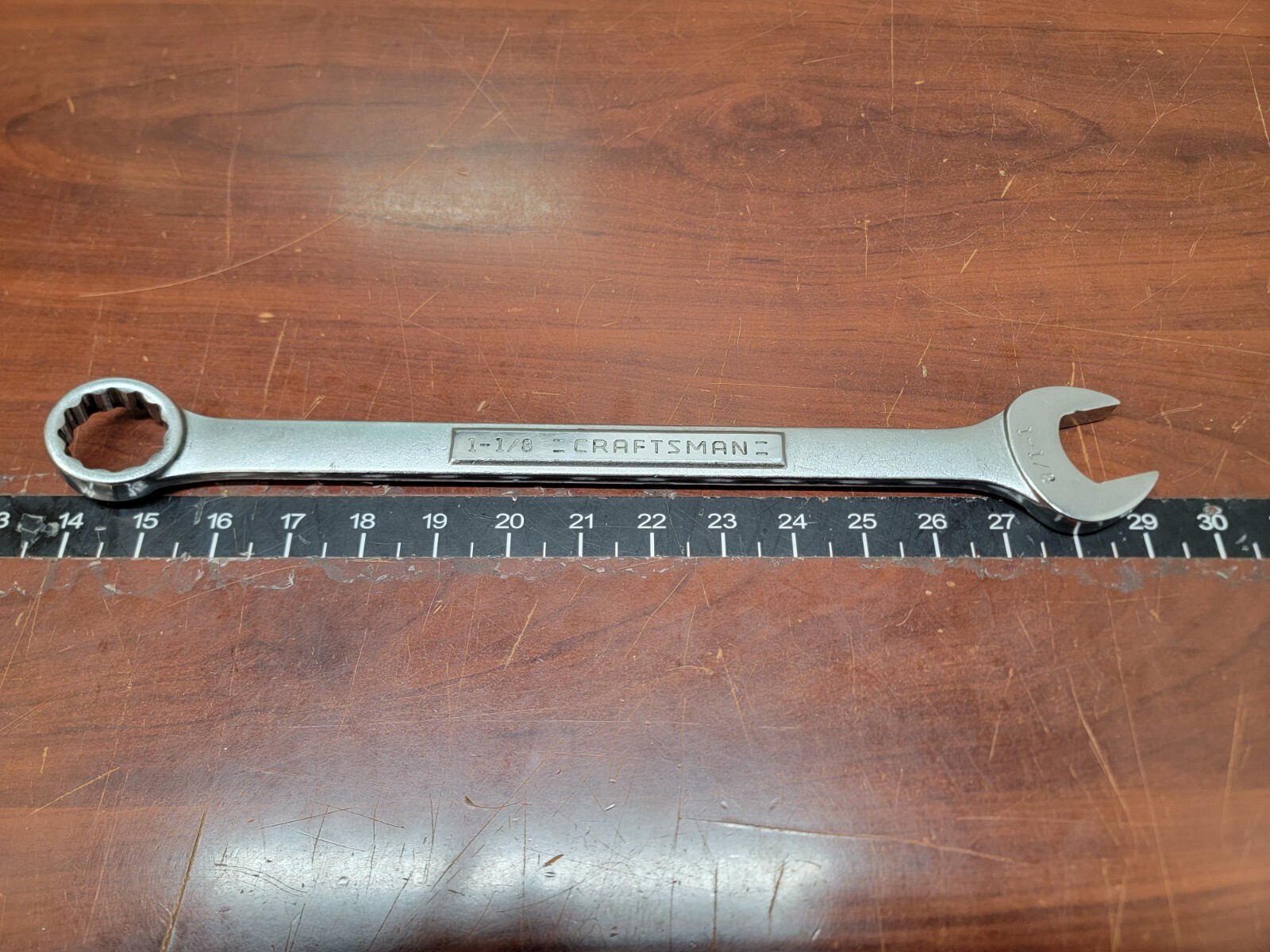 Craftsman Tools SAE 1-1/8" 12pt Combination Wrench 44707 c-x | eBay