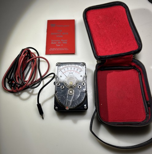 VTG TRIPLETT ANALOG MULTIMETER~ MODEL 310-C EXCELLENT Condition!!! Fast ...