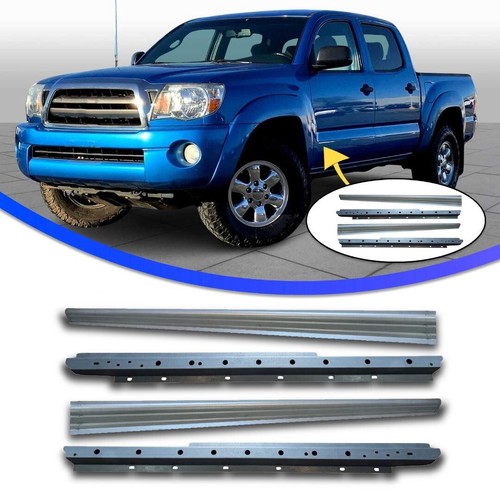 Inner and Outer Rocker Panels Fits 2005-2015 Toyota Tacoma Crew Cab 4Pc ...