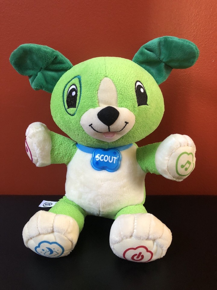 My Pal Scout Leap Frog Plush Dog Interactive Puppy Toy Learning 12 ...