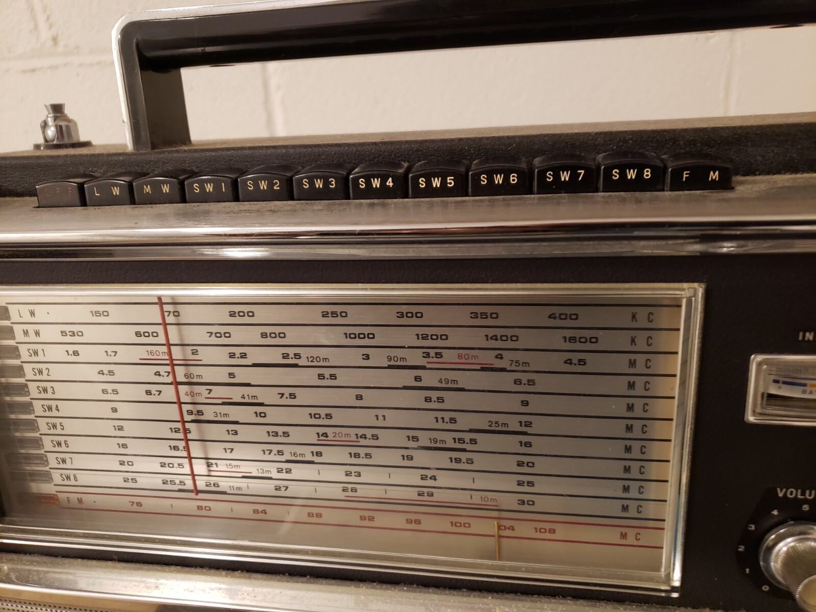 1967-1971 Panasonic RF-5000 Multi-Band Radio Solid State | eBay