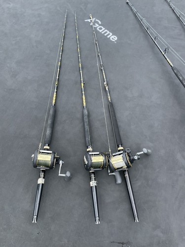 3 Shimano LD 2-Speed Conventional Reel Strike zone Straight Trolling ...