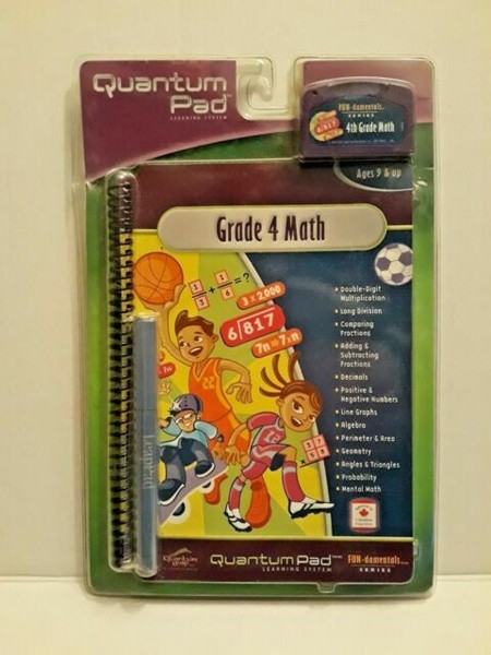 Quantum Leap Pad LeapFrog 4th Grade History Book & Cartridge Factory ...