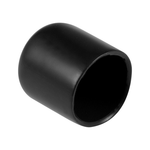 25pcs 15mm ID Rubber End Caps Screw Thread Protector Vinyl Round Cap ...