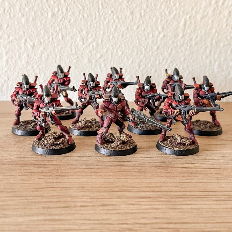 Warhammer 40k Aeldari - Painted Eldar Craftworlds Army - BoxedUp (222 ...