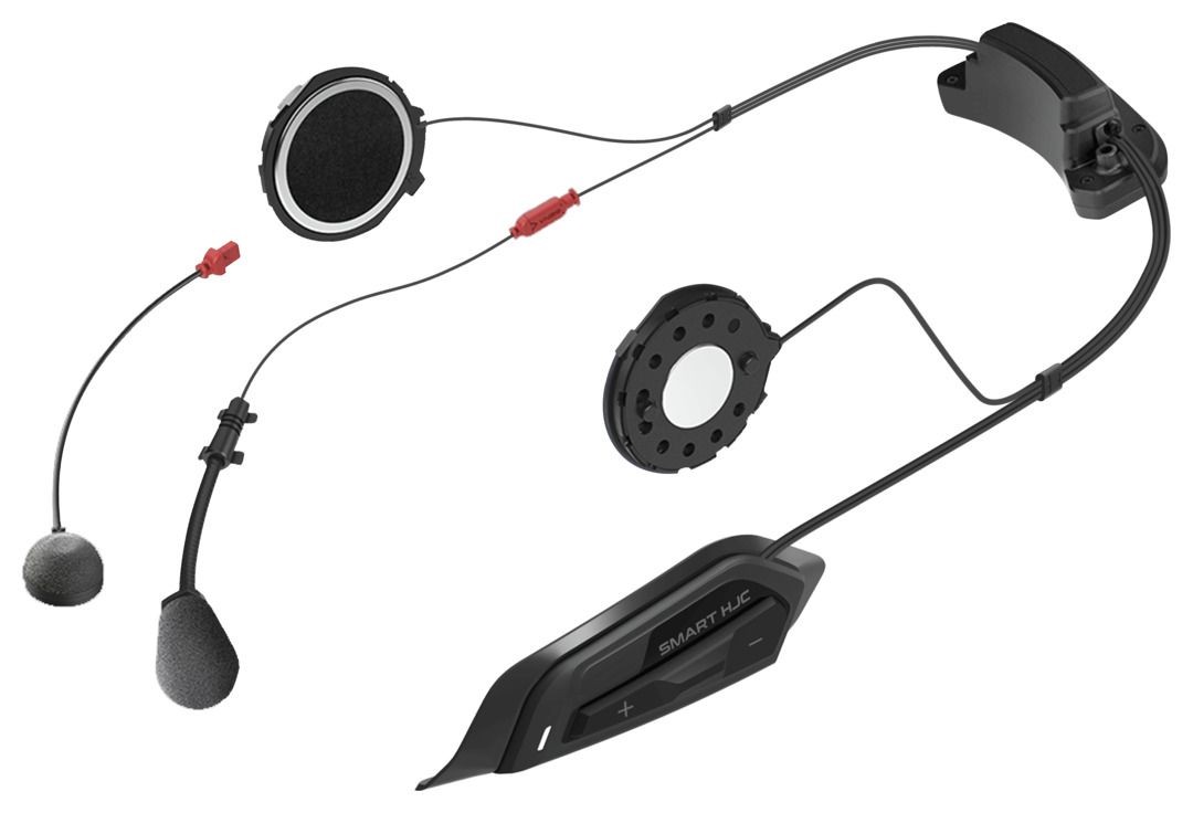 Intercom SMART HJC - 21B 4-way Bluetooth MATTE BLACK | eBay UK