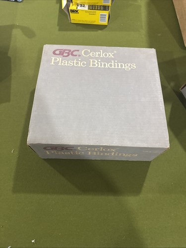 200 GBC Cerlox Plastic Binding Combs Blue 9/16” | eBay