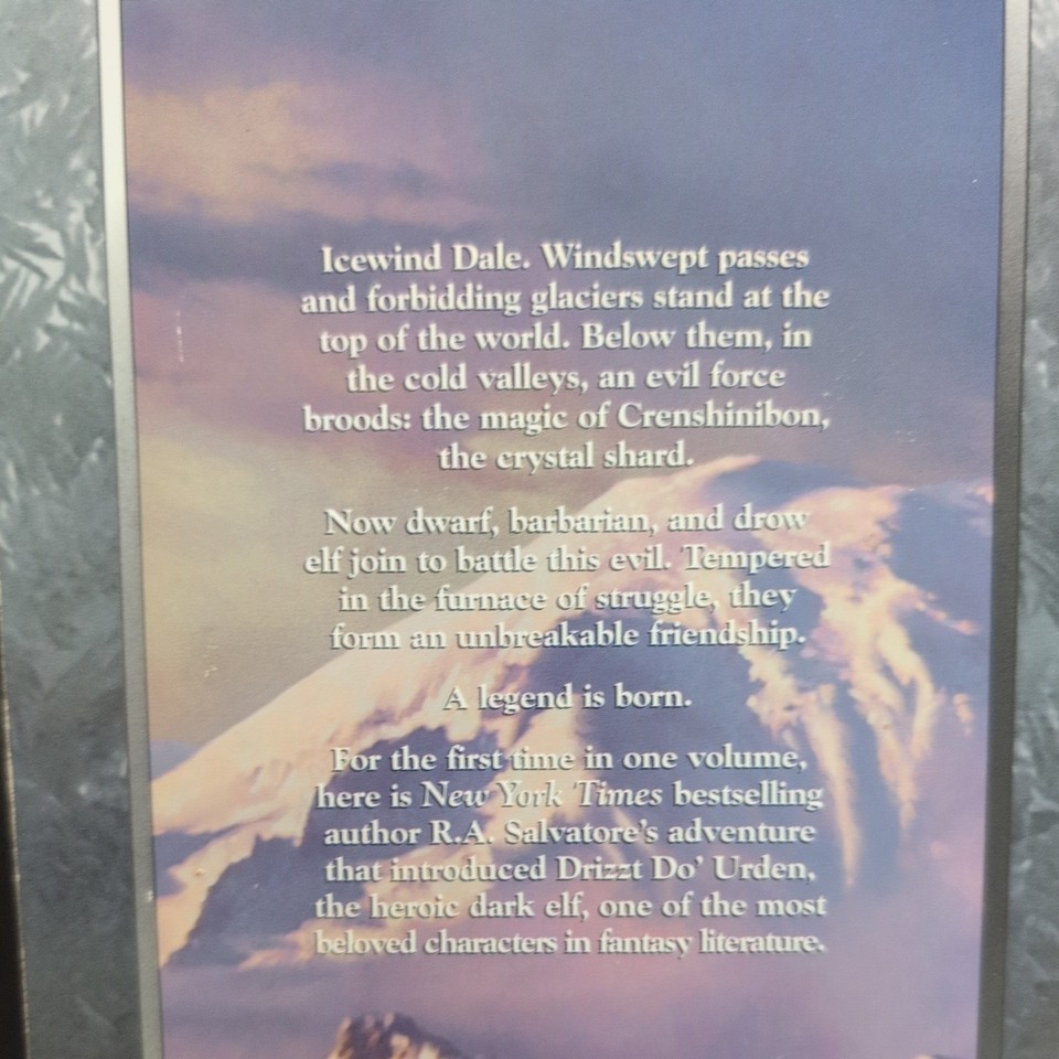 Icewind Dale Trilogy by R. A. Salvatore (2001, Trade Paperback) | eBay