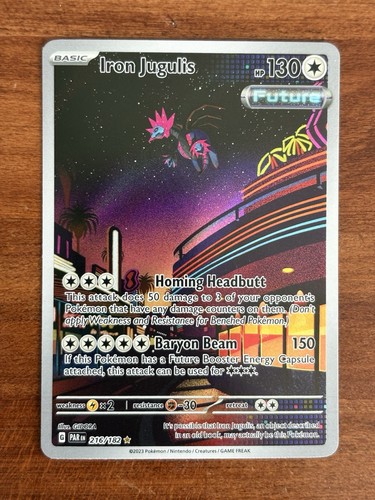 Iron Jugulis 216/182 Paradox Rift Illustration Rare Alternate Full Art ...