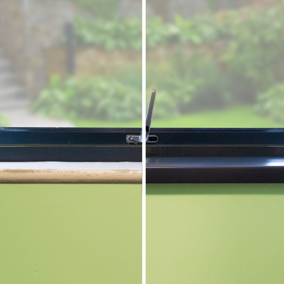 uPVC Window Cill Cover 2.5m Plastic PVC Sill Capping Board 9mm Thick ...