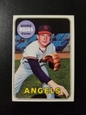MINNIE ROJAS 1969 TOPPS BASEBALL CARD # 502 CALIFORNIA ANGELS | eBay