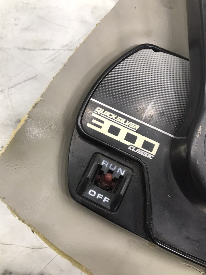 97 Maxum 2000 SRL Boat Quicksilver 3000 side throttle shifter control ...