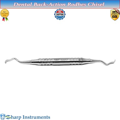 Periodontal Chisel Rhodes Back-Action, Distal Bone Pull Stroke Dental ...